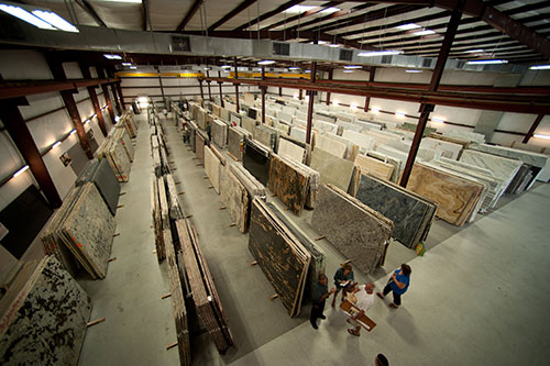 Stone Slab Showroom in Houston - Omni Surfaces - Major importer and ...